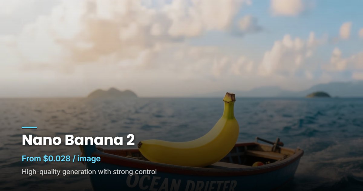 Nano Banana 2 API Pricing & Image Editing | 10% Lower