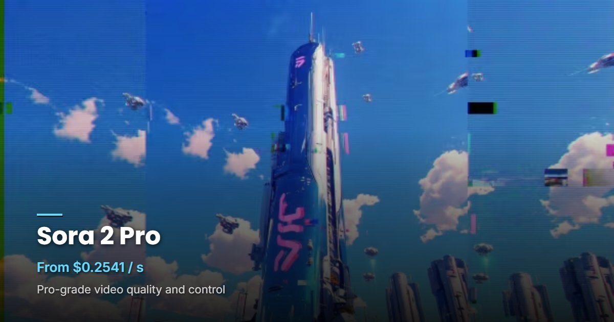 Sora 2 Pro API：图生视频定价与格式 | EvoLink